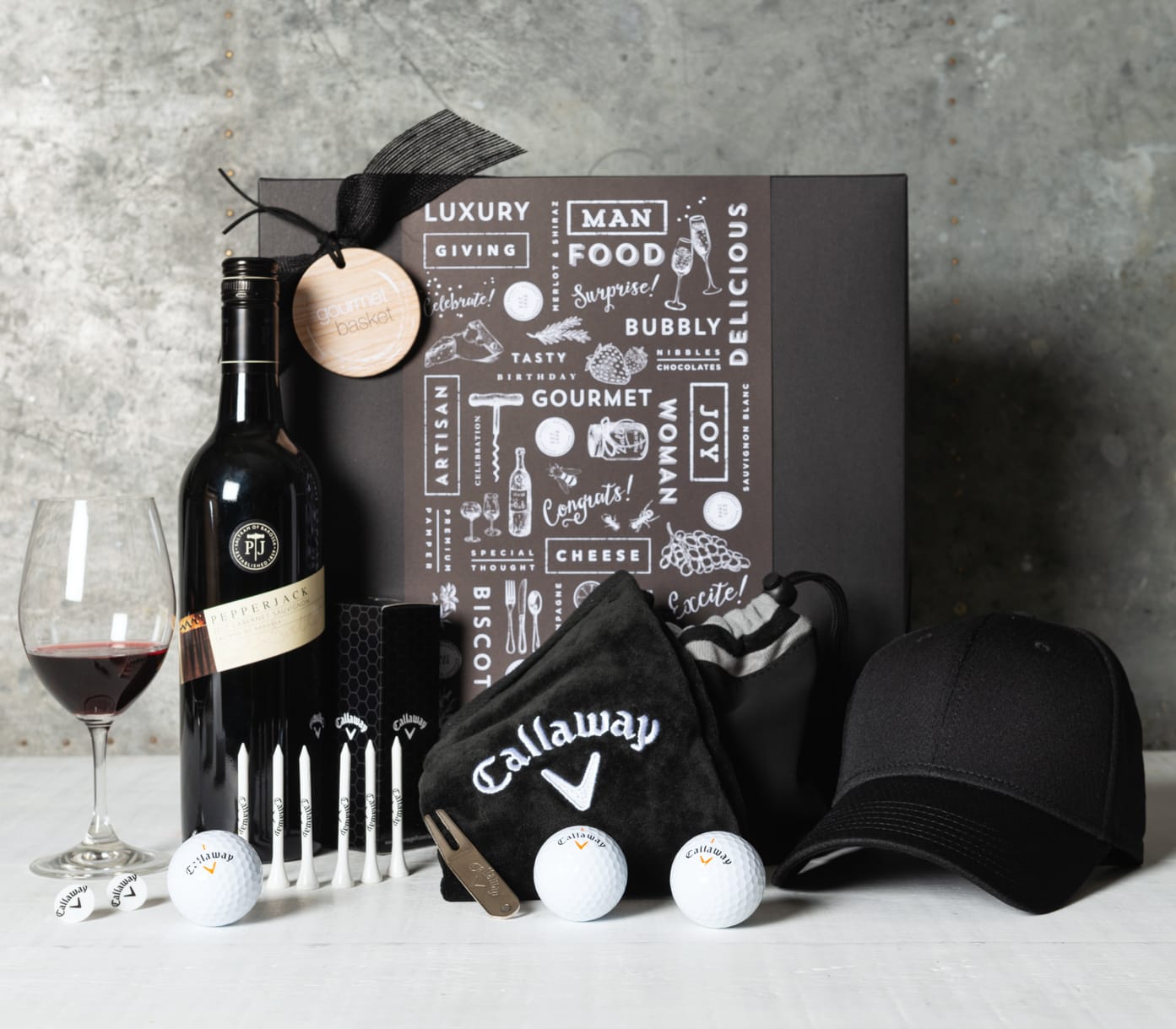 Golf and Wine Appreciation Hamper - Charityhampers.com.au - GB