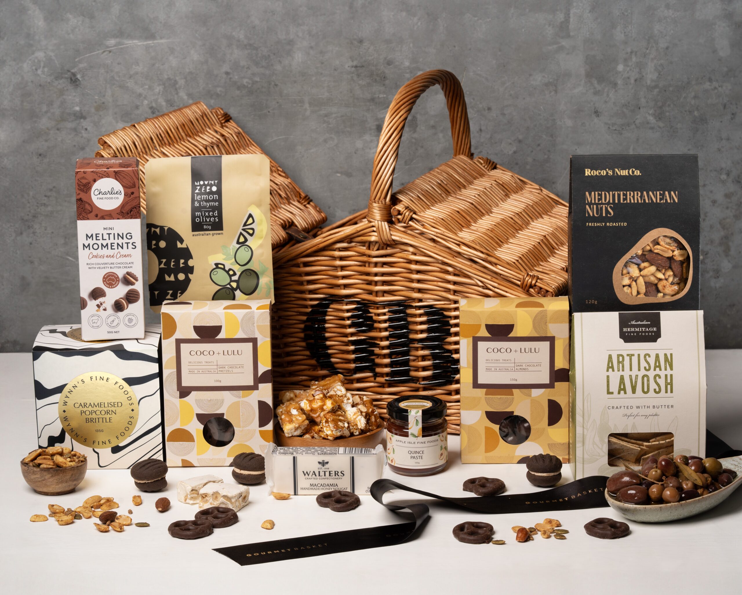 Gourmet Basket Epicurean Edition - Charityhampers.com.au - GB